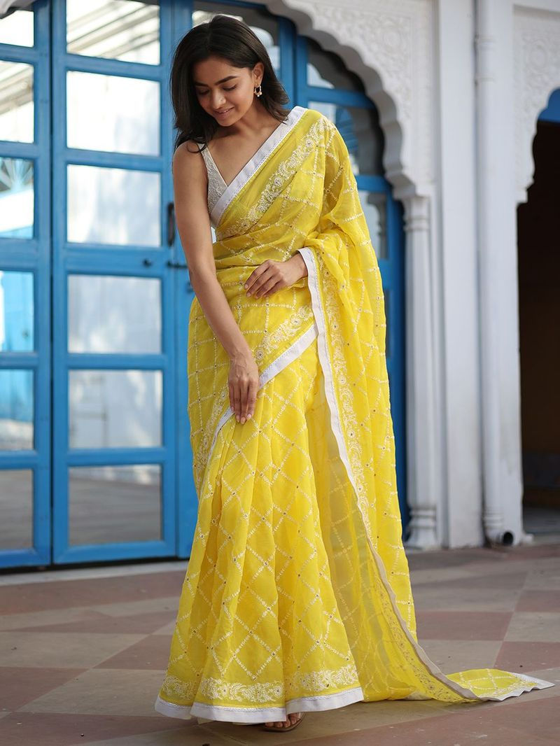 Bridal Haldi Sarees from The Loom You Can’t Miss! Check Out Now