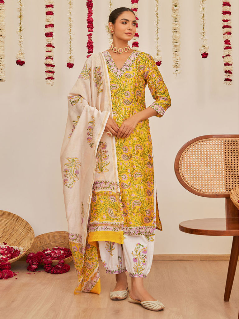 The Loom Suit Sets for Haldi Function 2025-2026 | Every Bride Must See