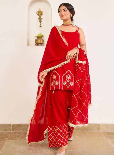 Slay the Shaadi: Top 4 Wedding Sharara Suit Sets You Need Right Now