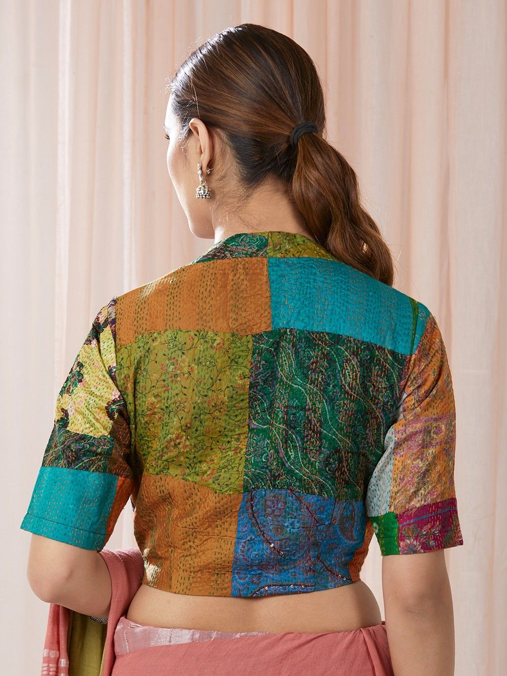 Designer Blouses for Women- Buy Block Print Blouses for Women Online ...