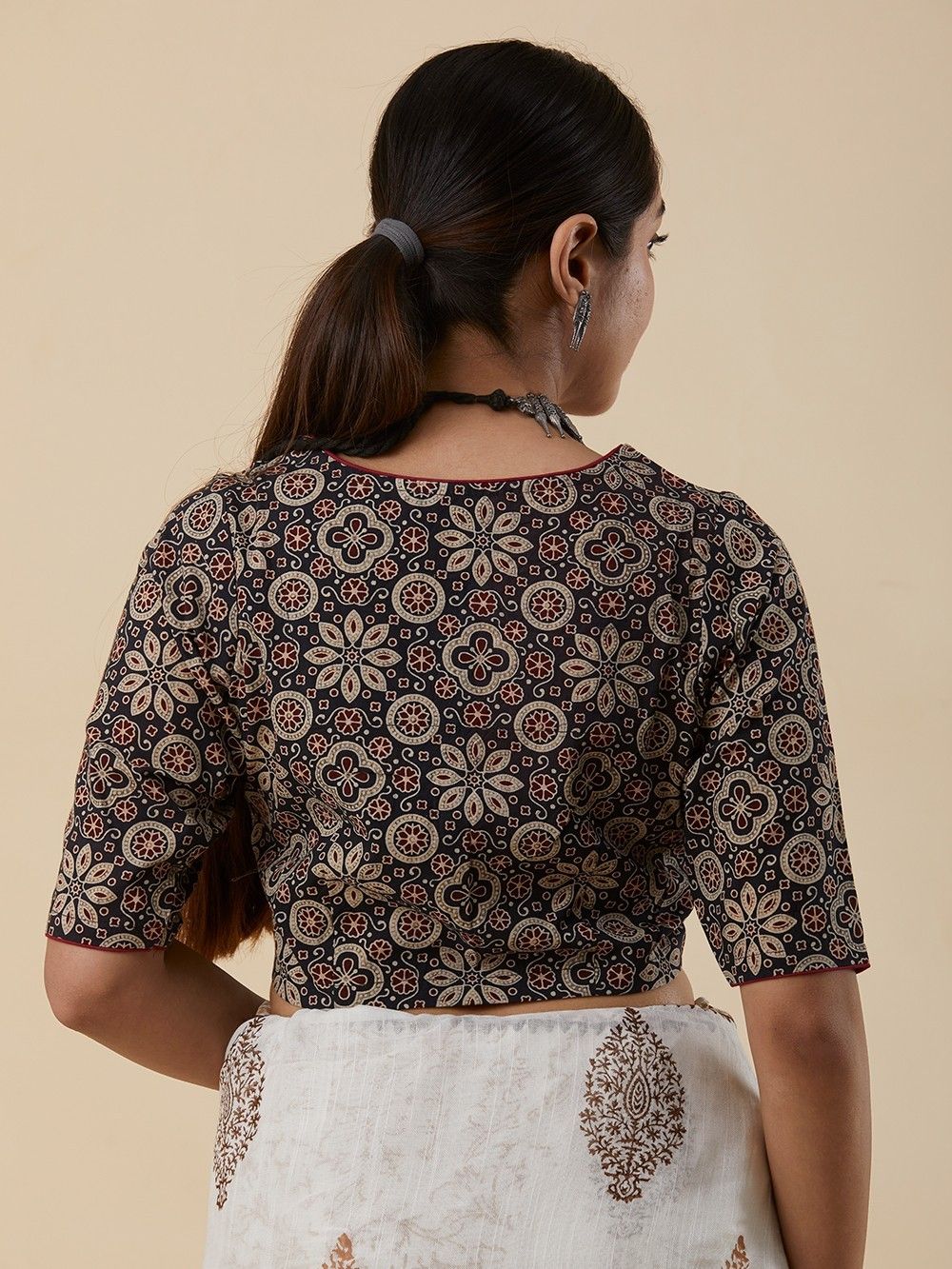 Designer Blouses for Women- Buy Block Print Blouses for Women Online ...