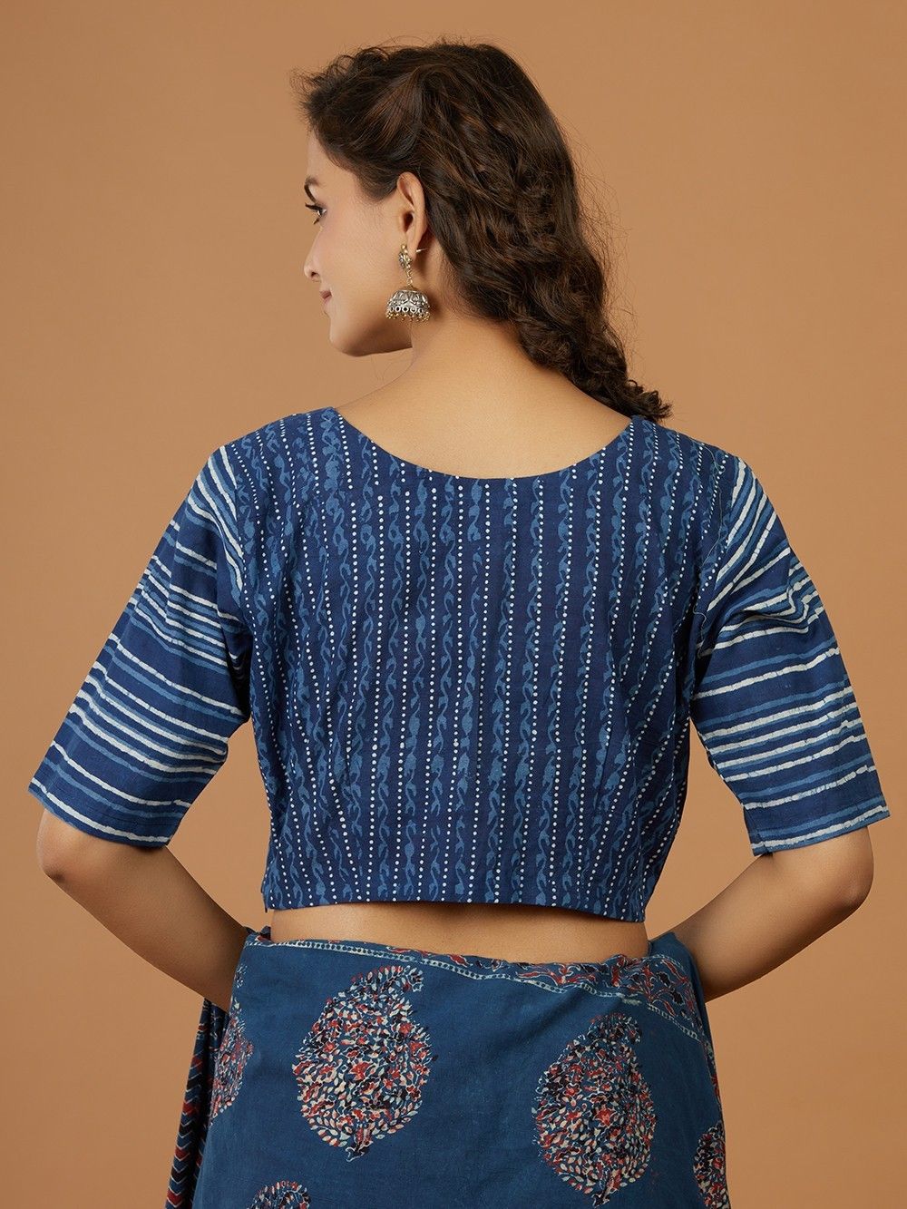 Designer Blouses for Women- Buy Block Print Blouses for Women Online ...