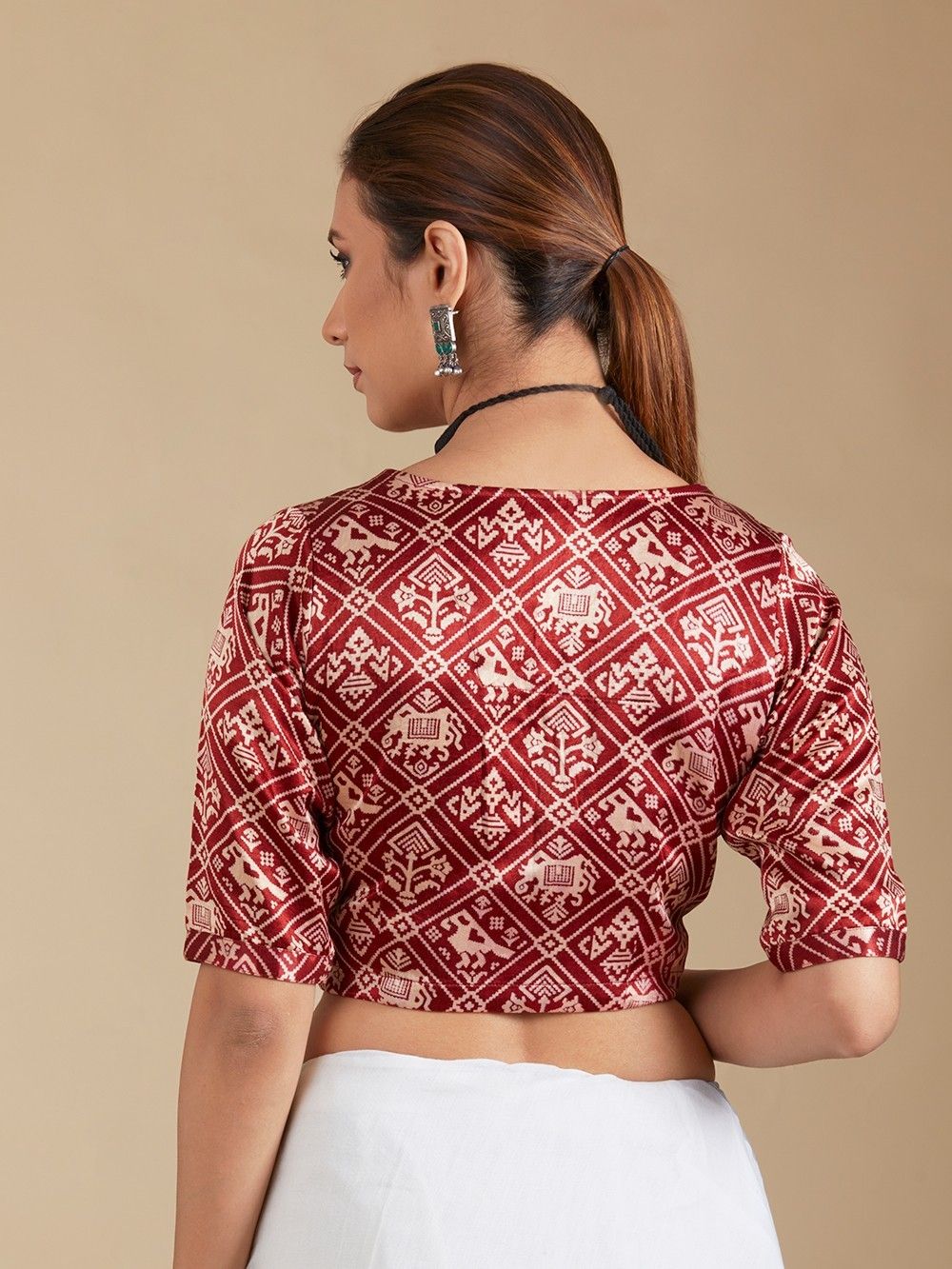 Designer Blouses for Women- Buy Block Print Blouses for Women Online ...