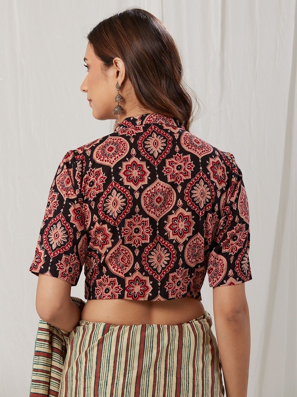 Designer Blouses for Women- Buy Block Print Blouses for Women Online ...