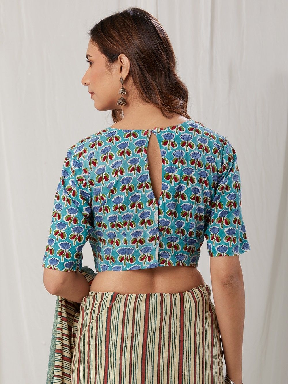 Designer Blouses for Women- Buy Block Print Blouses for Women Online ...