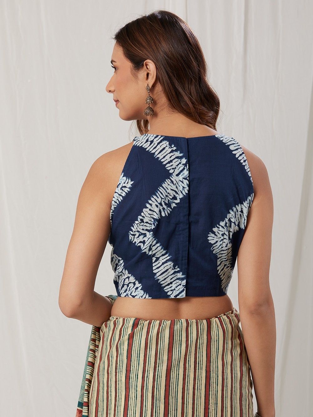 Designer Blouses for Women- Buy Block Print Blouses for Women Online ...