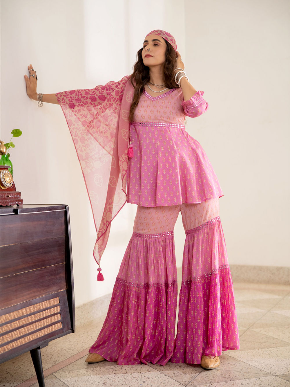 Shop Stylish Women Sharara Sets - Designer Collection | The Loom