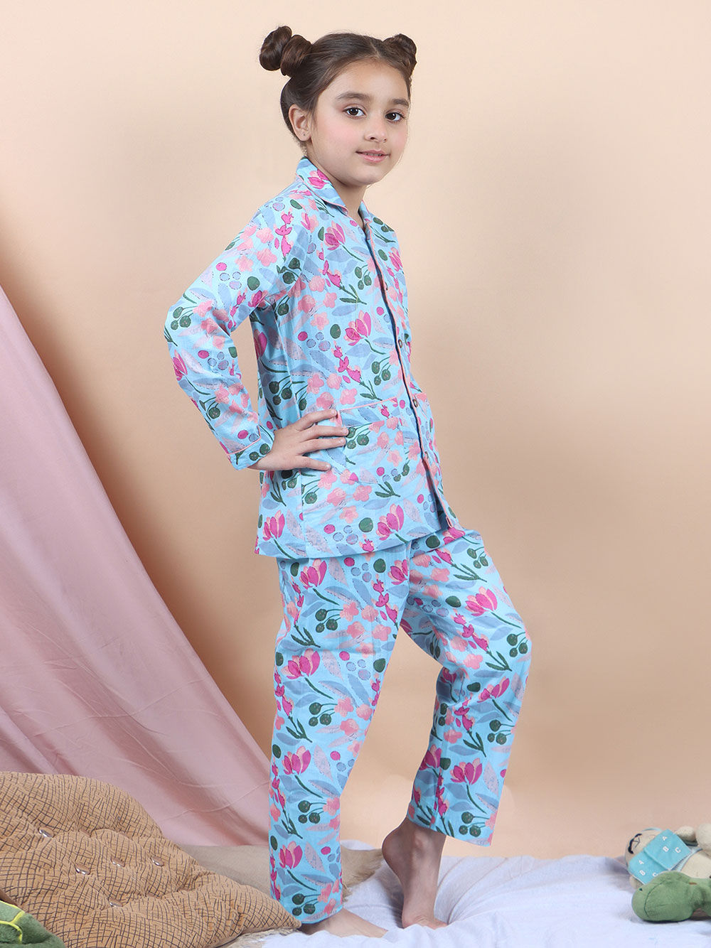 Buy Kids Girls Nightwear Dress & Suit Online | The Loom