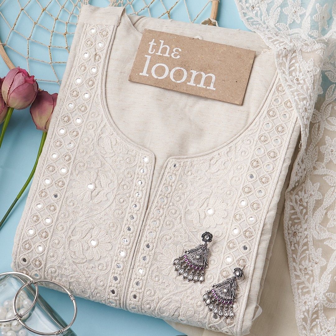 Buy women kurtas, suits sets, fashion accessories online at The Loom